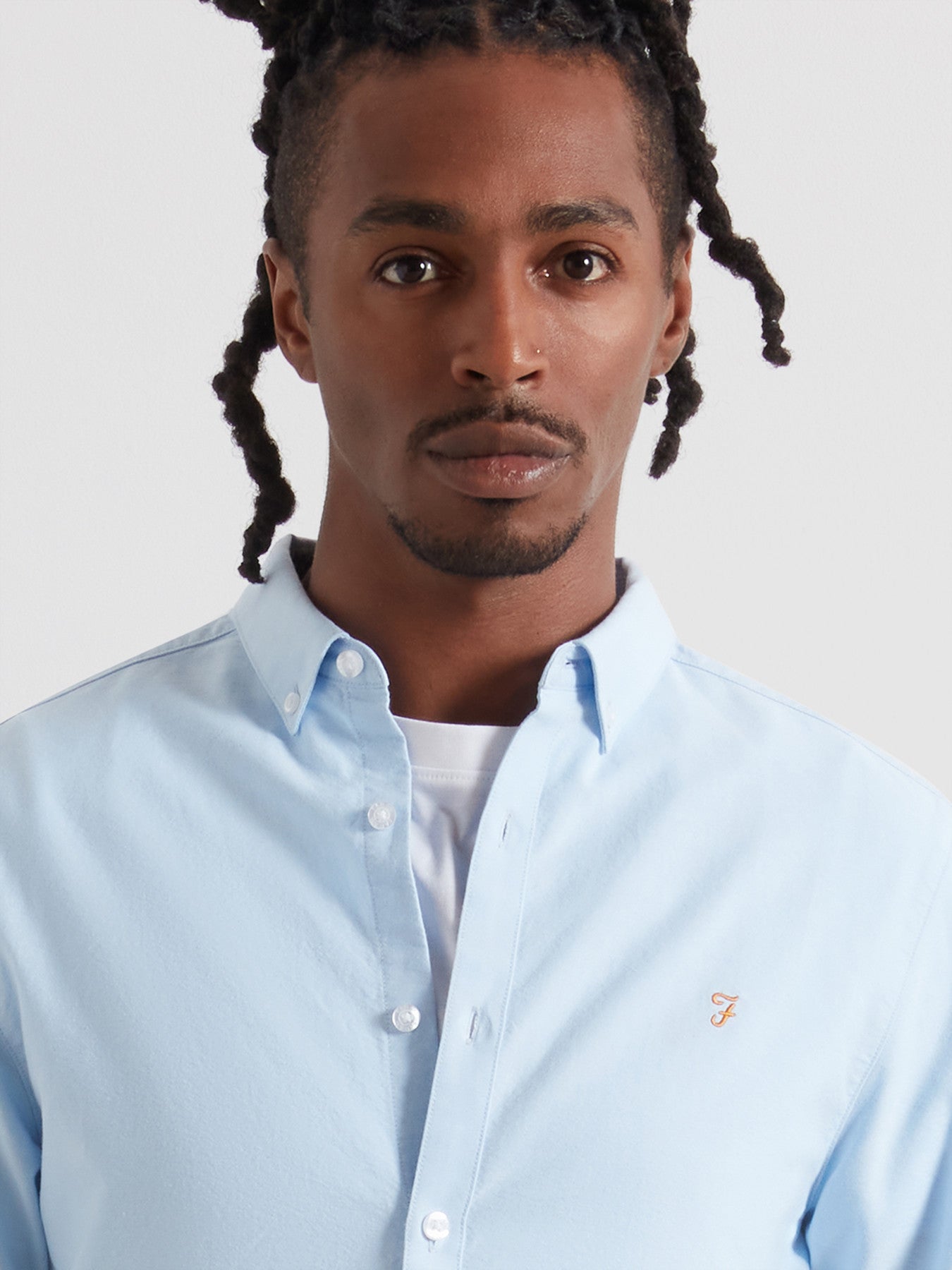 Brewer Shirt in Sky Blue – Heroes